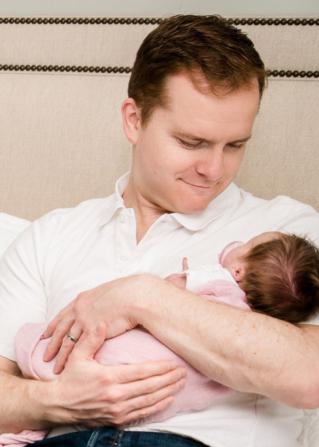 Newborn Baby Girl Makes Five | Lifestyle Newborn Photography Avon CT