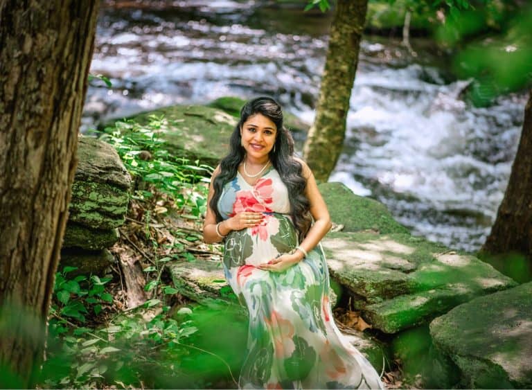 Dramatic Outdoor Maternity Photo Session | One Big Happy Photo