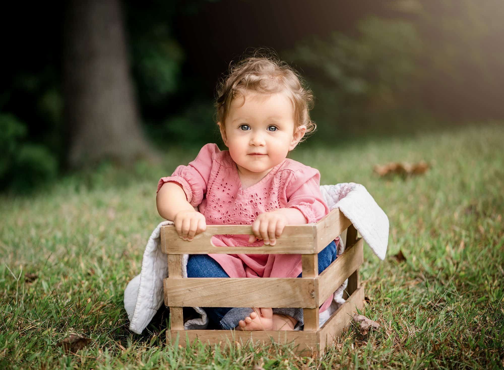 Mackenzie ~ 1 Year Old Photos | CT Baby Photographer