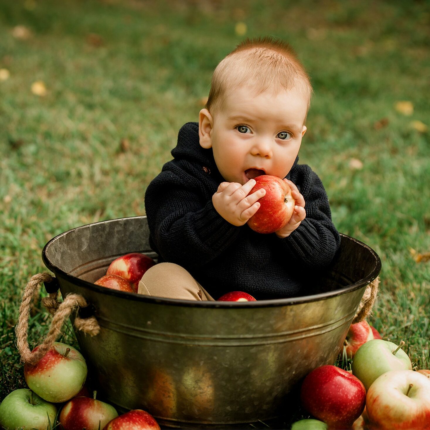 6 Month Pictures Outside